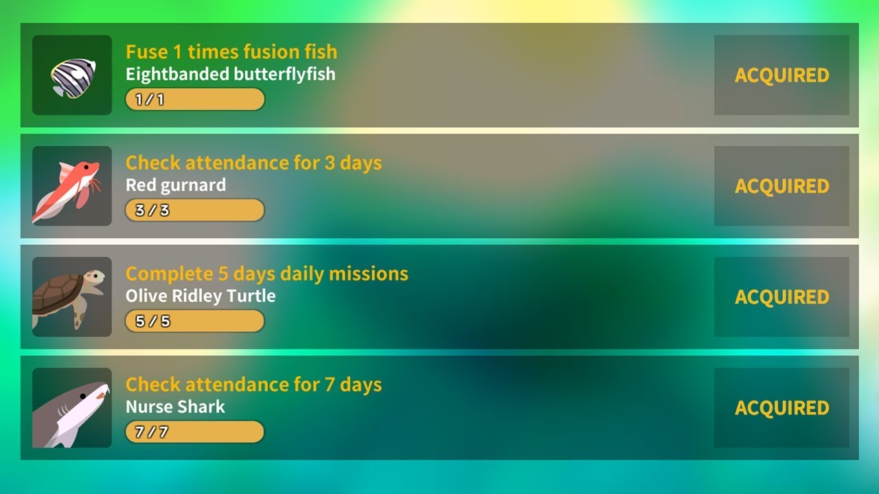 MARCH MEMORIAL GIFT COMPLETED! | Tap Tap Fish - Abyssrium - YouTube