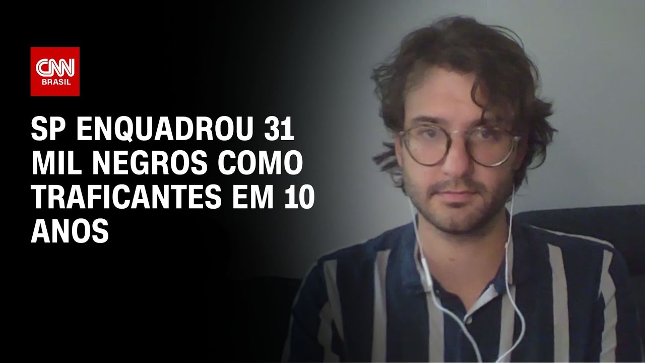 SP enquadrou 31 mil negros como traficantes em 10 anos | LIVE CNN - YouTube