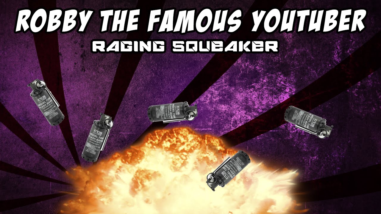 COD BO2: ROBBY THE FAMOUS YOUTUBER!! RAGING SQUEAKER!! "FLASHBANG ...
