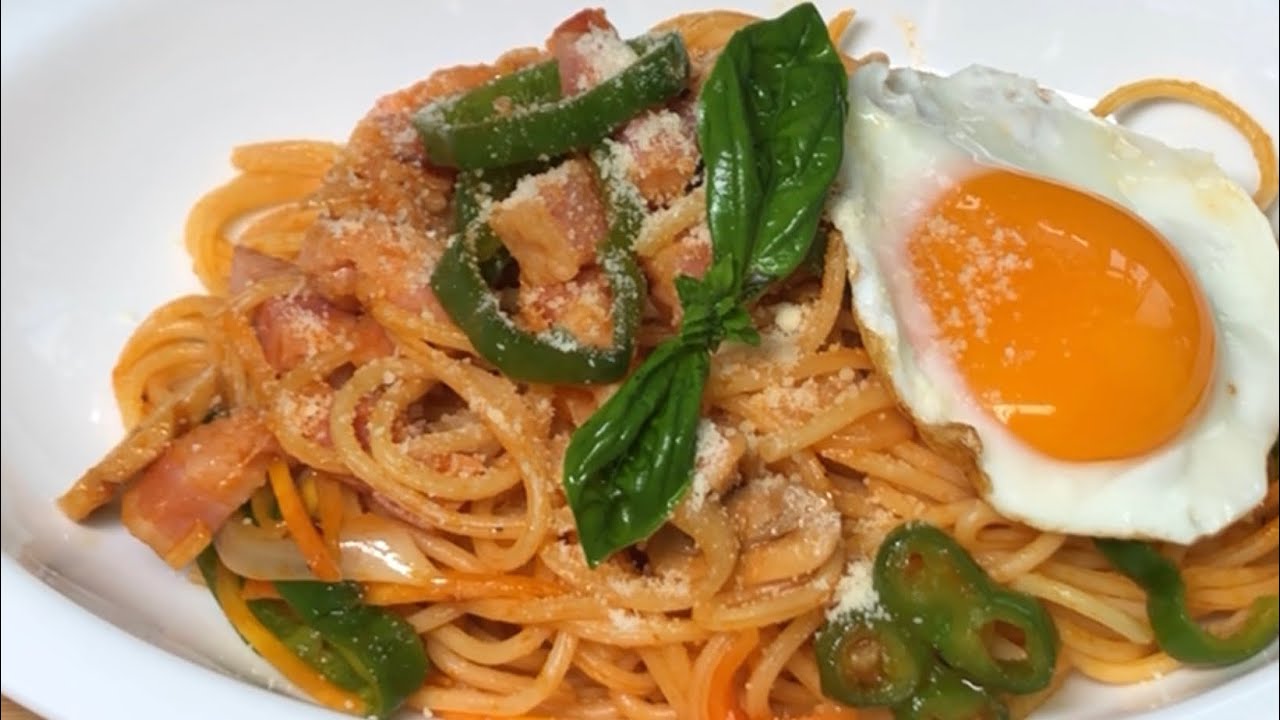 Easiest way to cook sphagetti ( napolitan Japanese sphagetti) my style ...