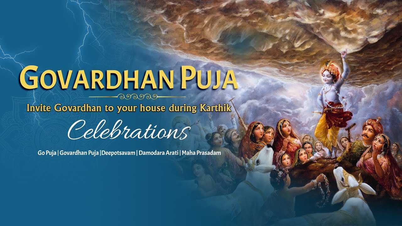 Govardhan Puja Festival Celebrations | Go Puja | Annakuta | HKM Vizag ...