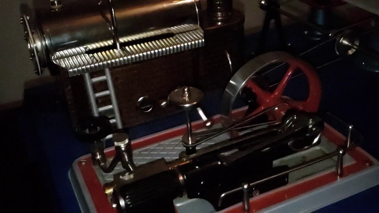 Steam powered work shop slo-mo - YouTube