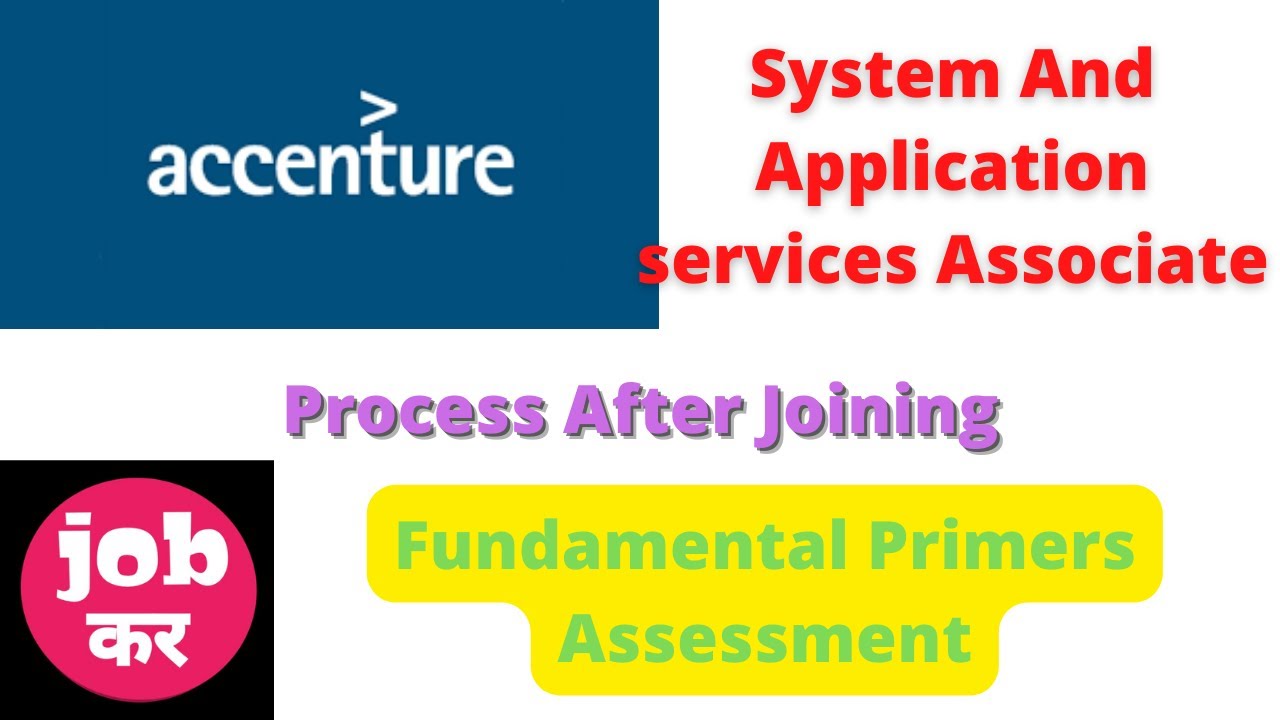Accenture Fundamental Primers Assessment System And Application accenture-fundamental-primers-assessment-system-and-application