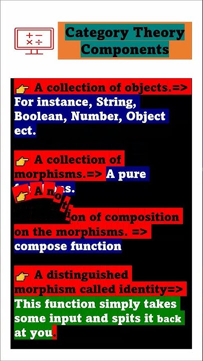 🙌Category Theory & Category Laws in Functional Programming🙌 - YouTube
