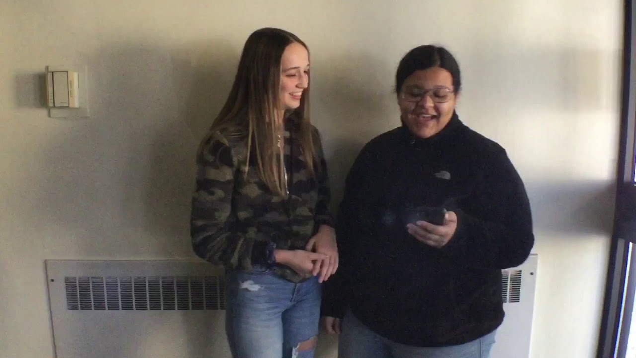 Mackenzie Poston with Senior, Hailey Ward - YouTube
