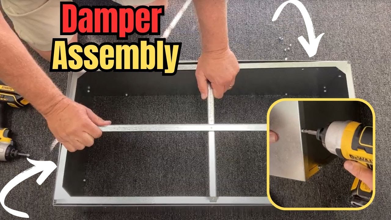 Centric Air & QA-Deluxe Gravity Damper Assembly Video - YouTube