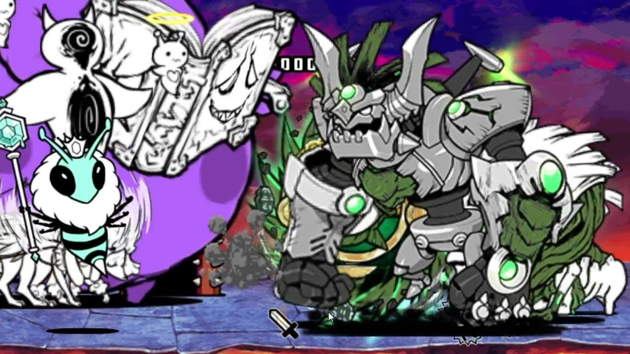 the battle cats but i use enemies (relic) - YouTube