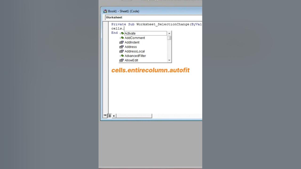 Autofit Cells Column width length in Excel #excel #exceltips #education ...