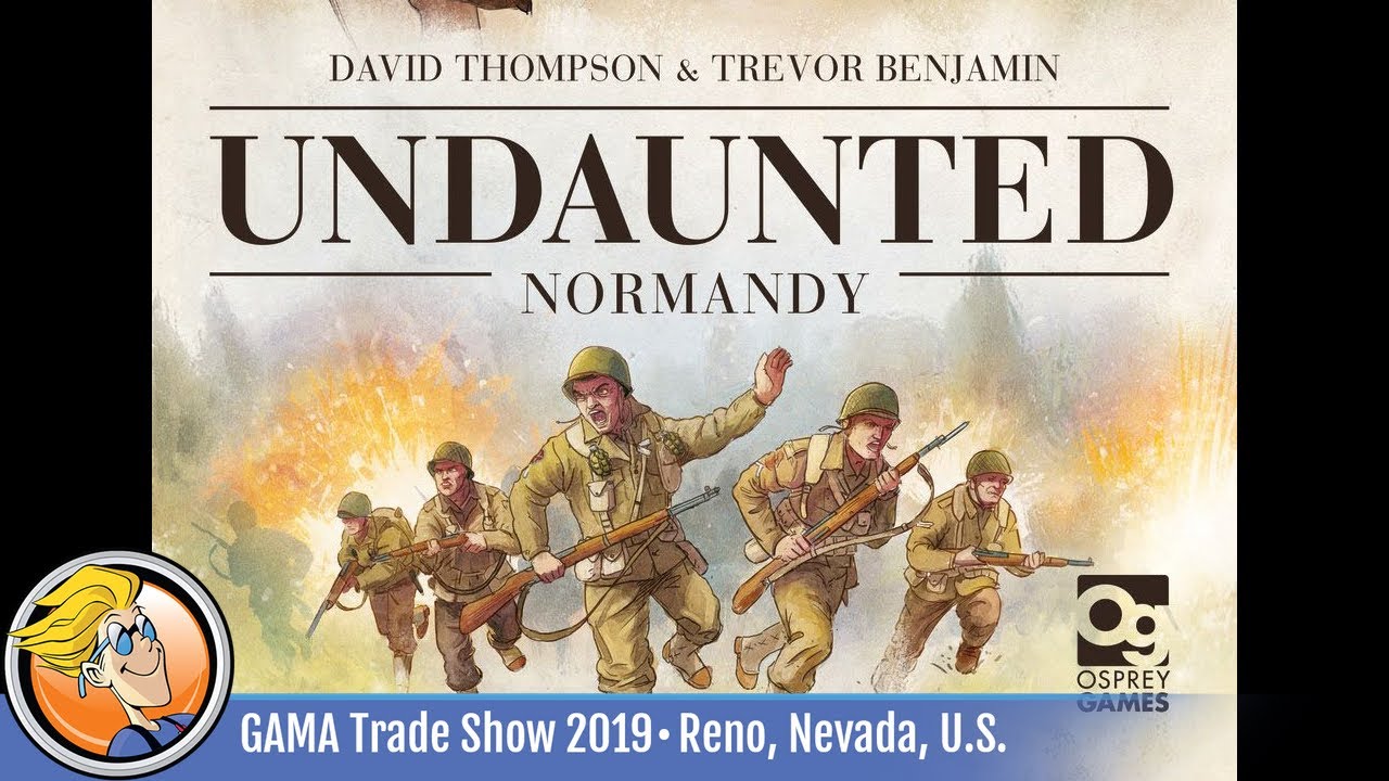 Undaunted: Normandy — game overview at GAMA Trade Show 2019 - YouTube