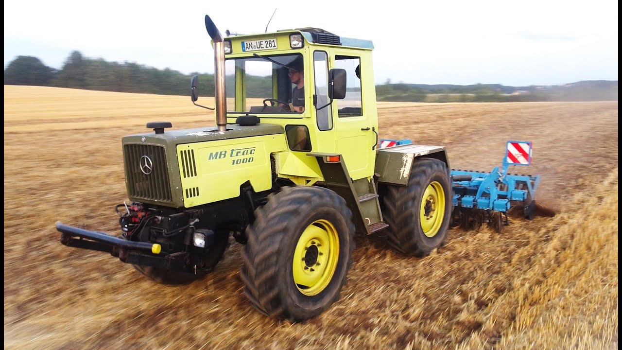MB-trac 1000 SOUND am Scheiben - YouTube