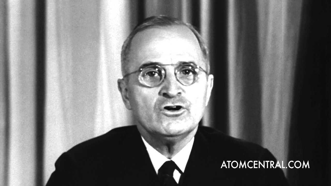 Truman announces the surrender of Germany WWII HD - YouTube