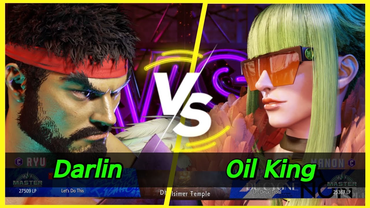 SF6 👊 EGO コウセイ (RYU) vs Oil King (MANON) 🔥Rank Match🔥 - YouTube