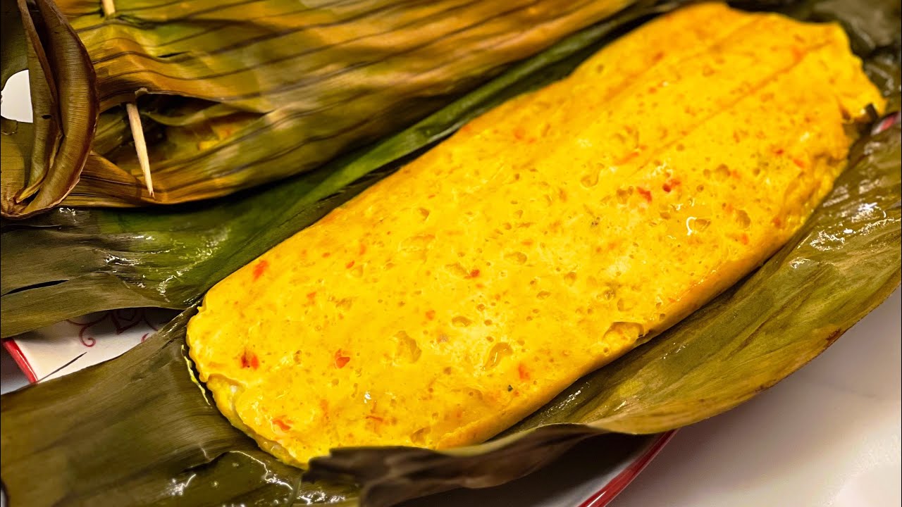Homemade Otah (or Otak Otak) Spicy Fish Cake wrapped in Banana Leaf ...