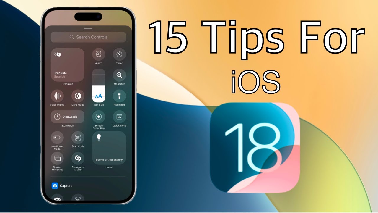iOS 18 Tips: What's New? - YouTube