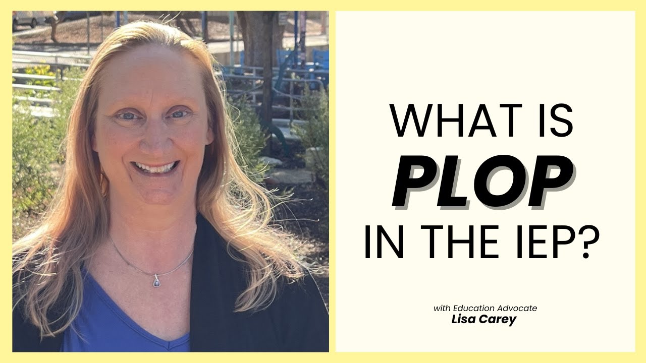 What Is PLOP in the IEP? - YouTube