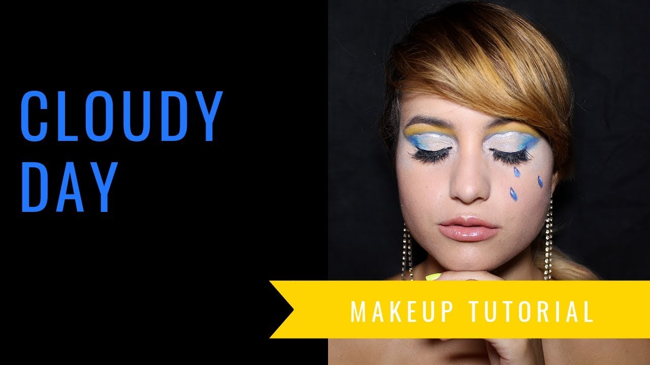 Cloudy Day Makeup Tutorial🌦ll HAPPY BLONDE - YouTube
