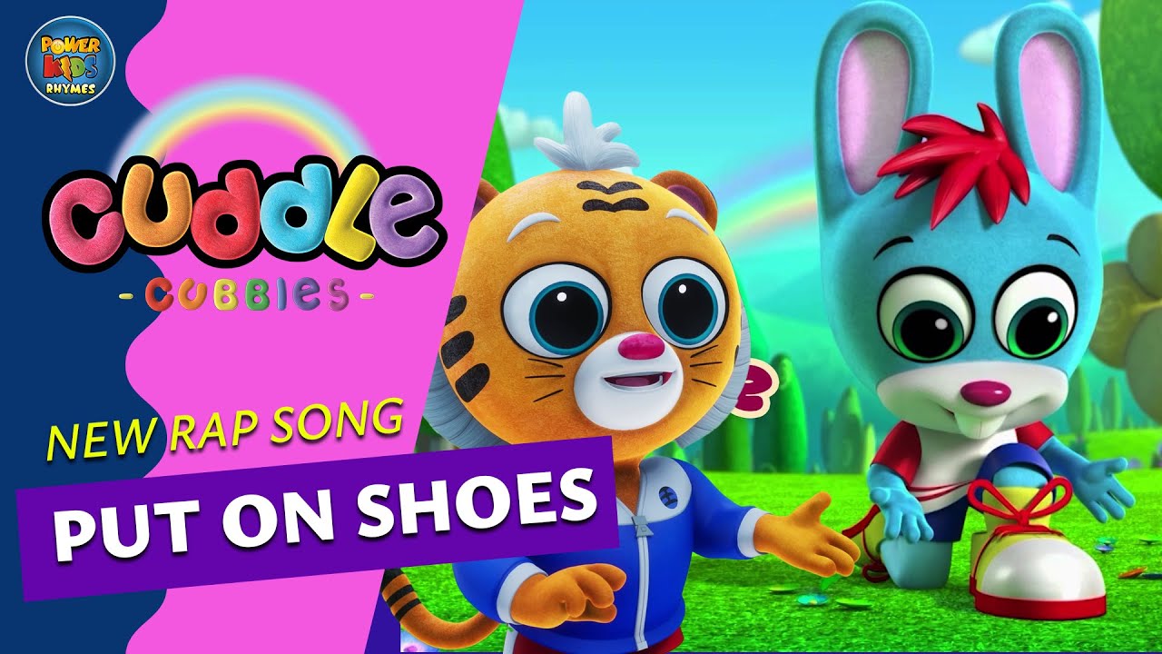 SHOES RAP SONG | CUDDLE CUBBIES | LEARN AND FUN WITH CUTE CUBBIES ...