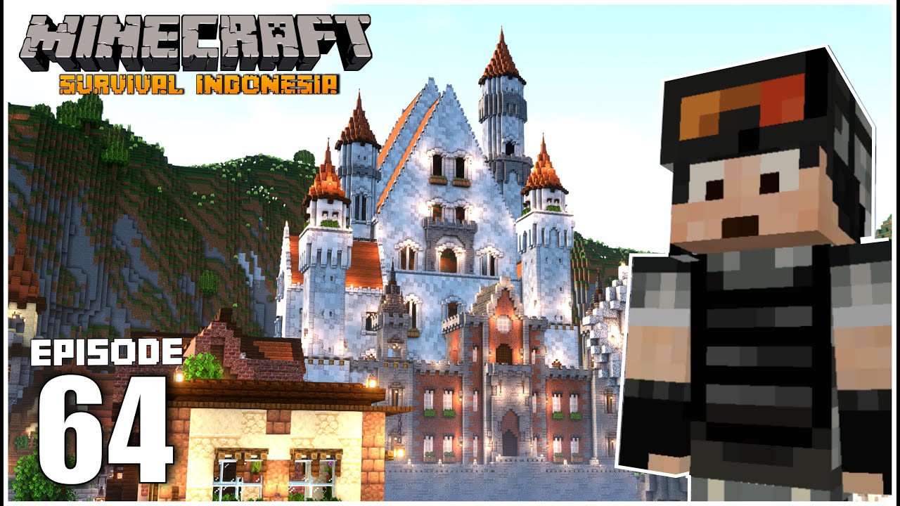 Aku Membangun Istana Di Minecraft Survival - Minecraft Survival ...
