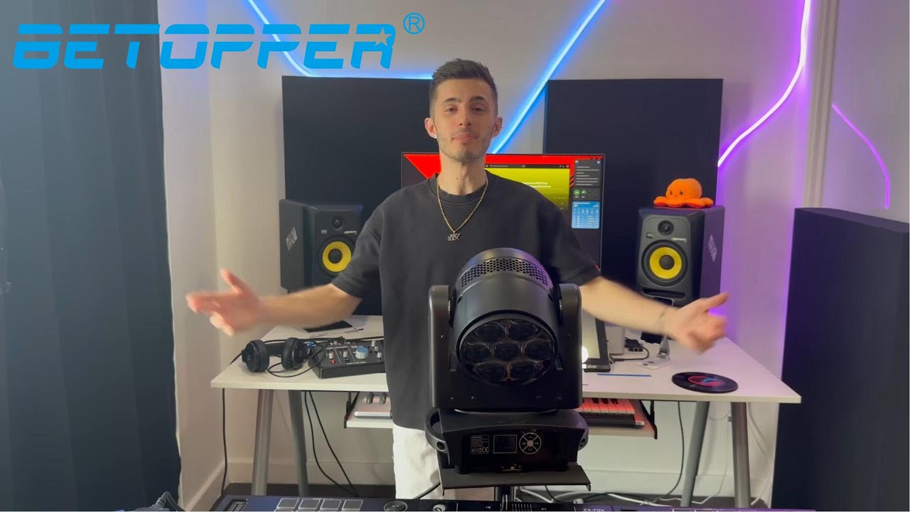 【REVIEW】Betopper LM0740 moving head light to ignite the soulful light ...