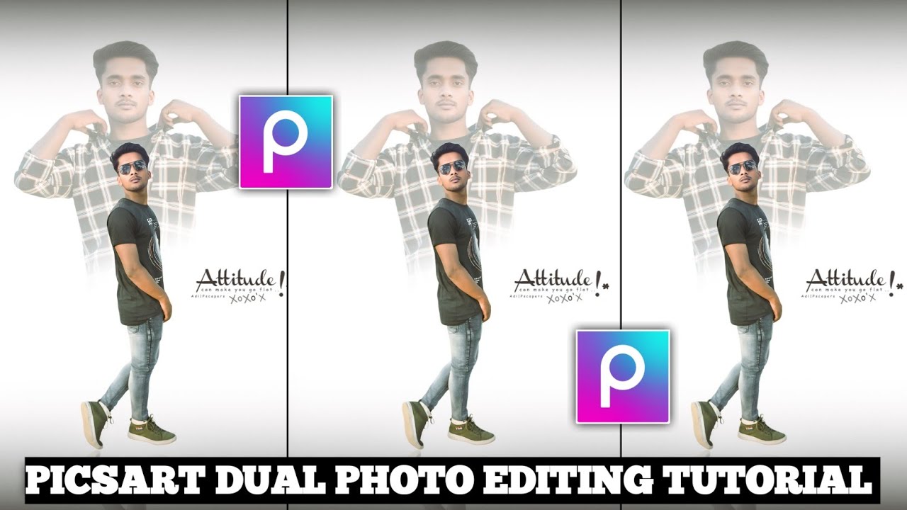 PicsArt Dual Photo Editing || Dual Photo Editing || Dual Photo Editing ...