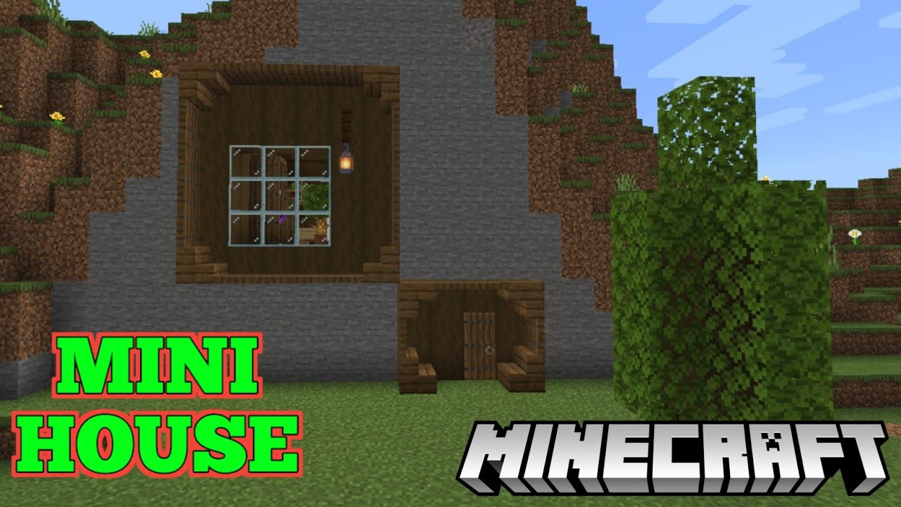 Best Survival Starter Mini House In Minecraft | minecraft starter house ...