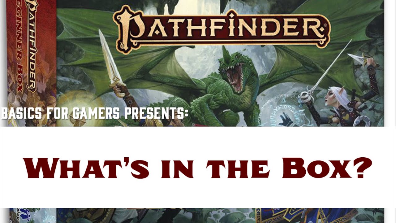 Pathfinder 2nd Edition Beginner Box (Spoiler-free!) Unboxing! - YouTube