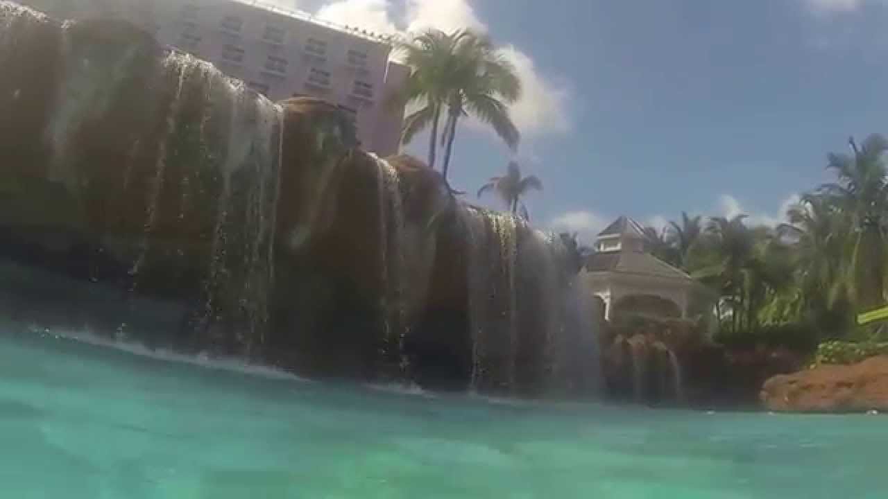 Atlantis Bahamas Walking Tour Beach Tower to the Lagoon - YouTube