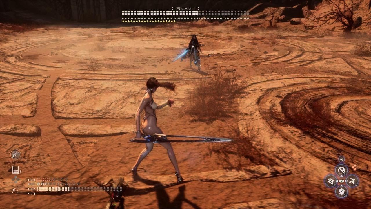 Stellar Blade Raven Boss Fight Skin Suit Equipped - YouTube