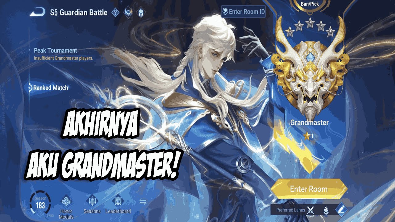 AKHIRNYA AKU GRANDMASTER DI HOK! | HONOR OF KINGS - YouTube