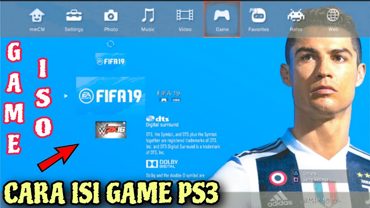Cara isi game PS3 "GAME ISO" - YouTube