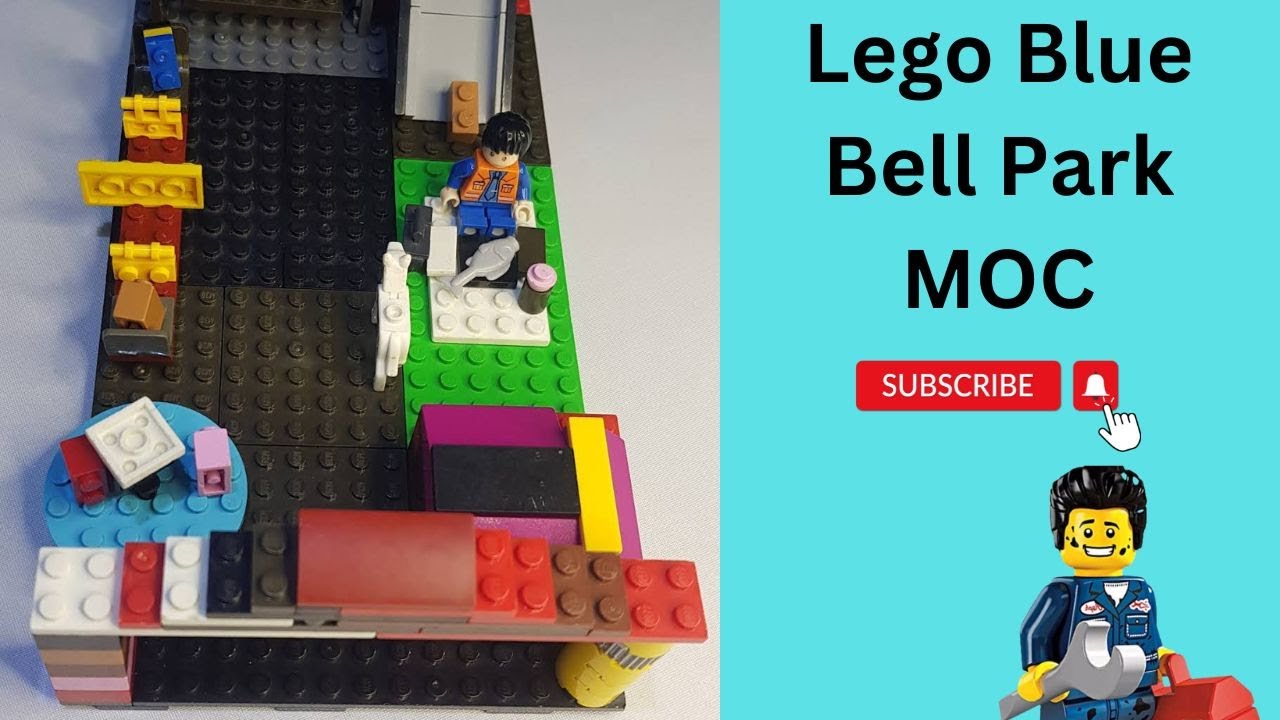 Lego Blue Bell Park MOC Build - YouTube