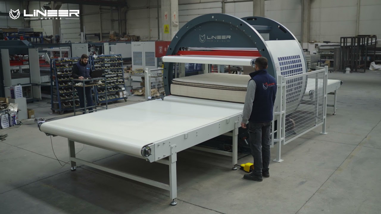 PRESS AND FLIPPER CONVEYOR - YouTube