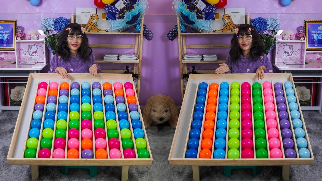 Puzzle Ball Color Game Solve Challenge Very Smart Colorful Balls ...