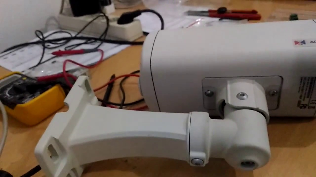 Test IP Camera Acti I45 - YouTube