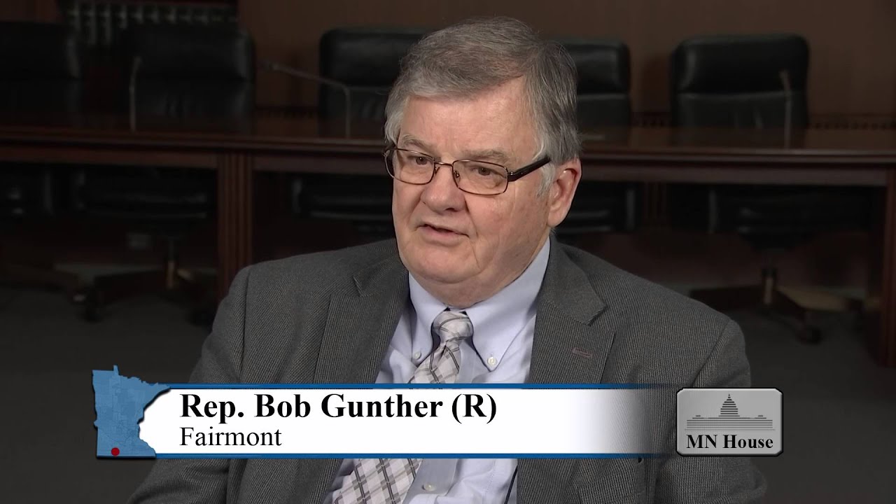 Informational interview with Rep. Bob Gunther (R-Fairmont) - YouTube