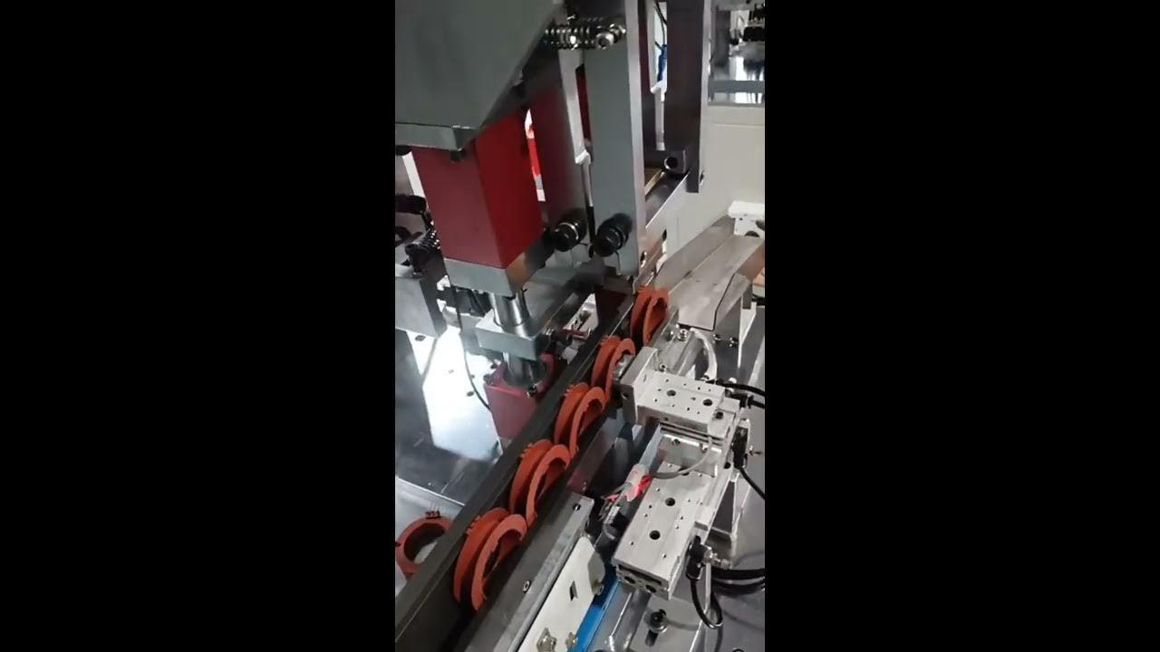 Automatic pin insertion machine WIP-08B - YouTube
