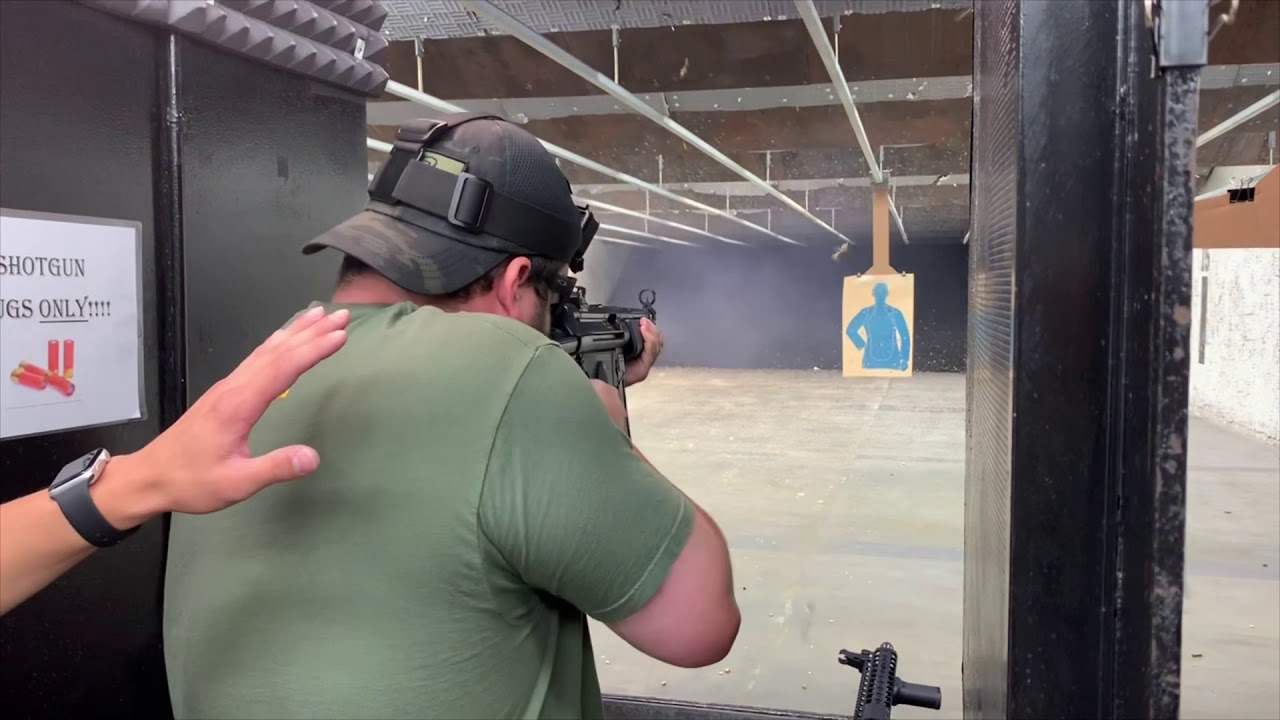 Two years worth of machine guns at Quickshot Savannah - YouTube