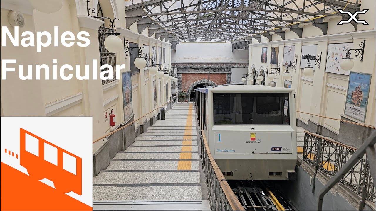 Funicular Naples | Funicolare di Mergellina, Centrale, Montesanto ...