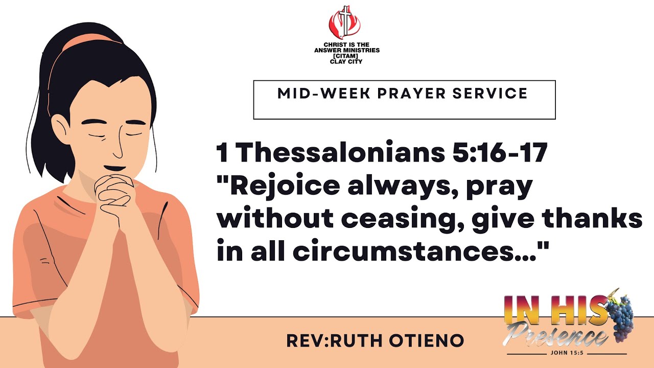 MID-WEEK PRAYER SERVICE - YouTube