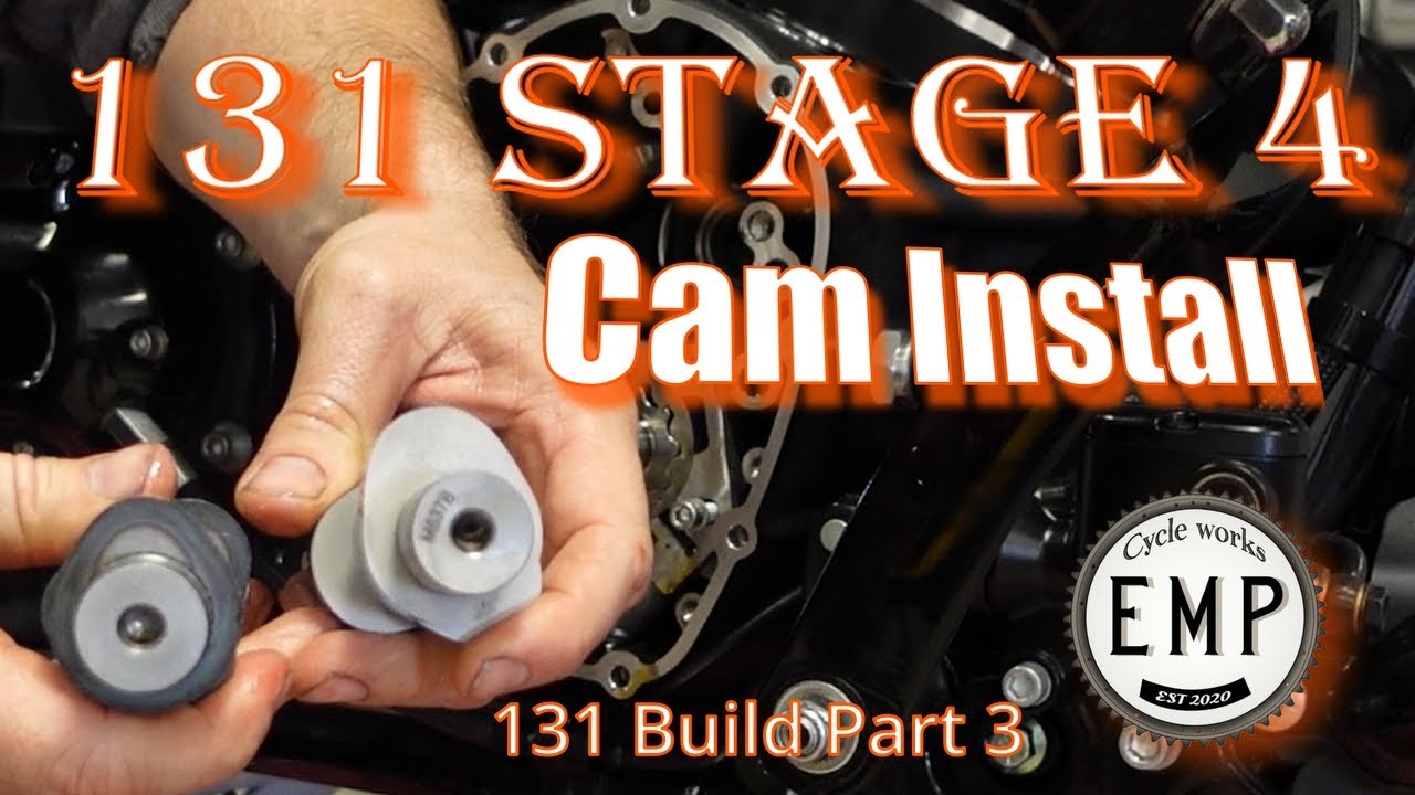 How to Install the Cam on a Stage 4 131 Harley Davidson Milwaukee 8 ...