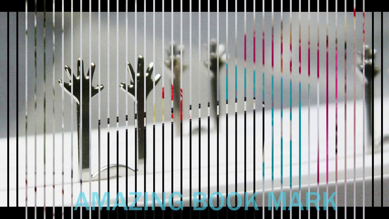 AMAZING BOOK MARK, COOL BOOK MARK,cartoon book, - YouTube