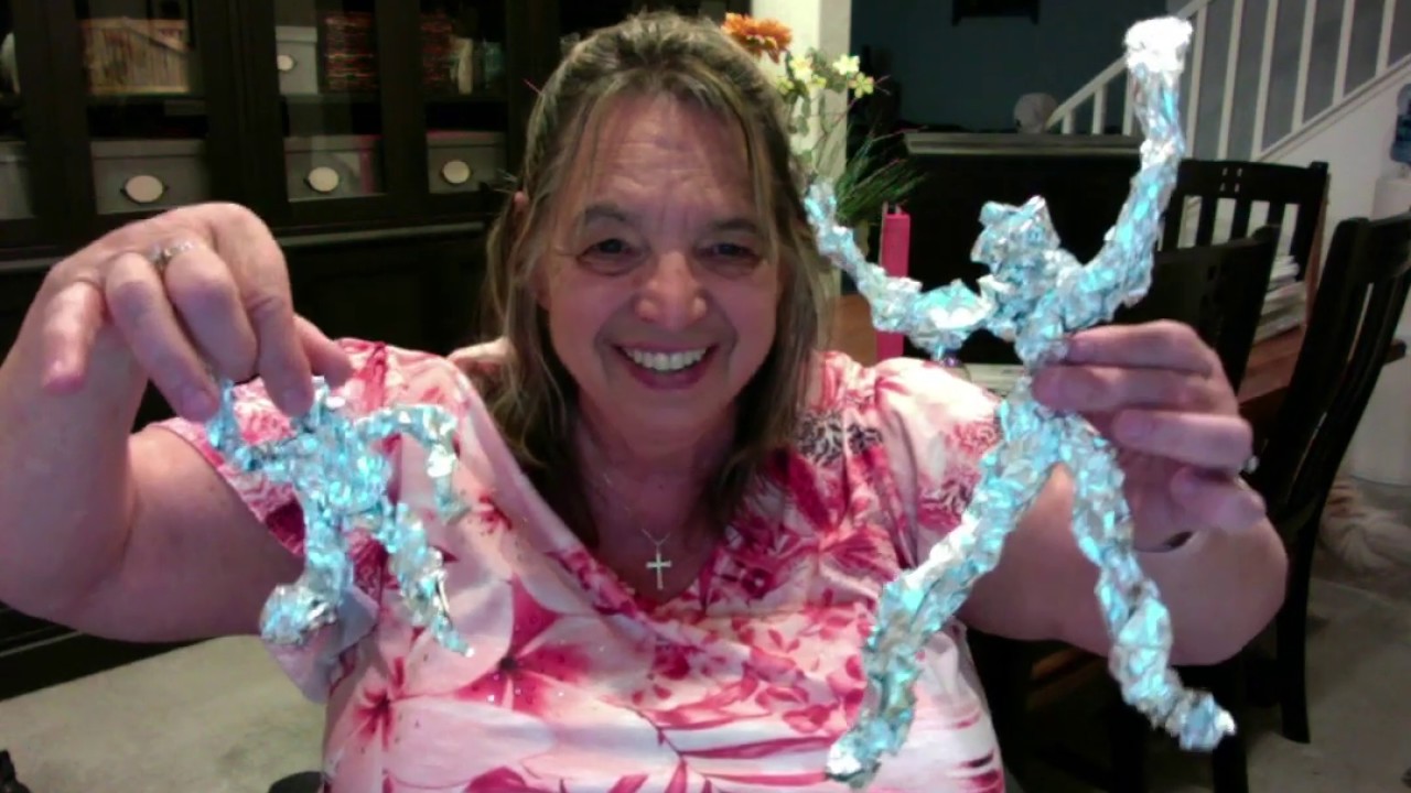 Aluminum foil action figures. Inspiration, Giacometti - YouTube
