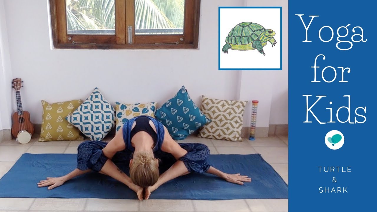 Yoga for Kids - Water - Turtle & Shark | Move with Laura - YouTube
