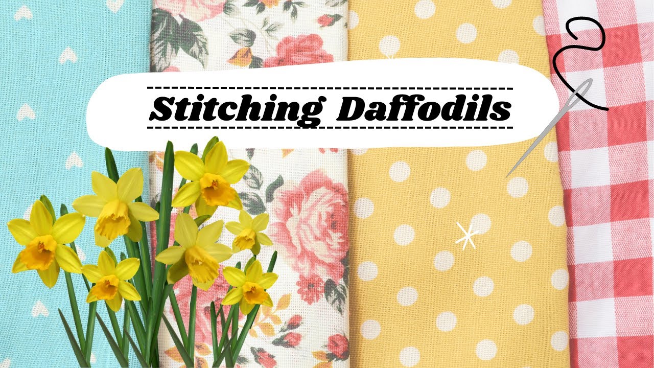How To Stitch Hand Embroidered Flowers... The Easy Way - YouTube