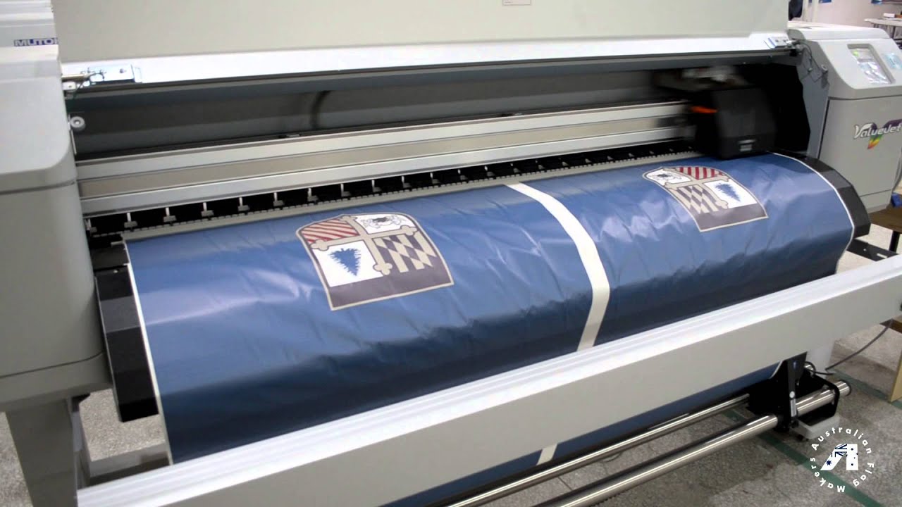 Digital Printing Flag Machine YouTube Digital Printing Flag Machine YouTube