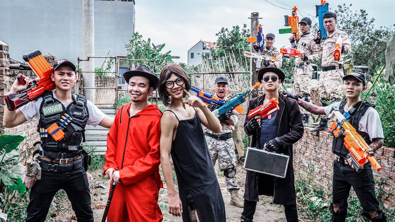 Alpha Nerf War : Alpha Warrior's Urgent Mission Using Nerf Guns To Defeat The Ambush! - YouTube