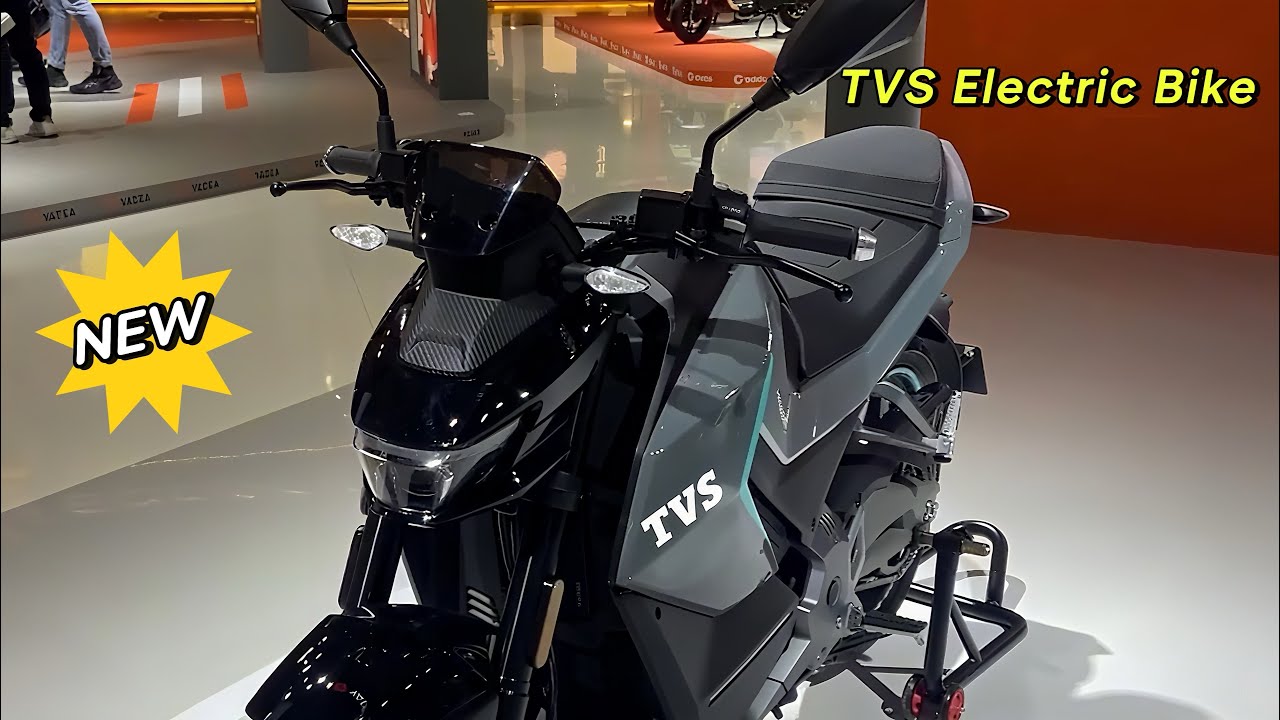 New TVS Electric Bike 2025 | Full Review, Price, Range & Features in Hindi - YouTube