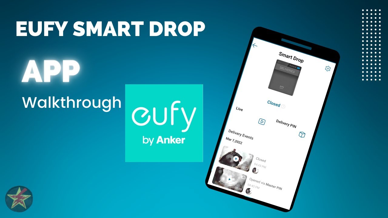 Eufy SmartDrop - Smart Delivery Box App Walkthrough - YouTube
