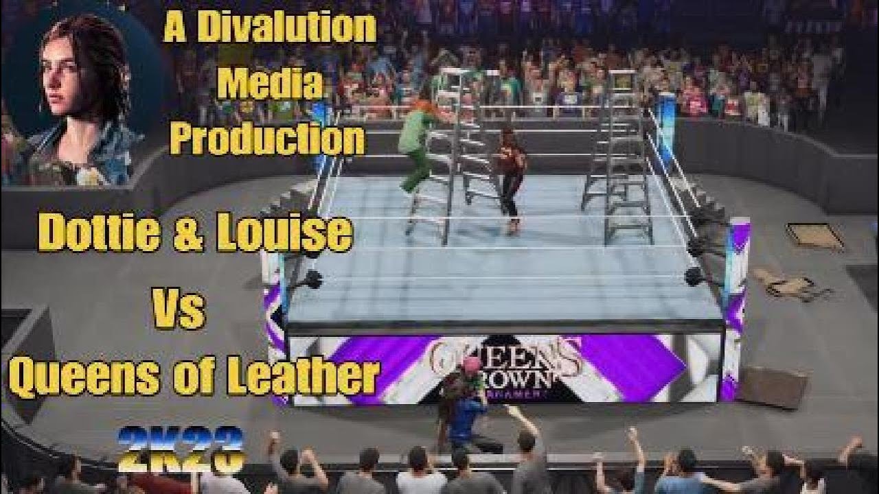 WWE 2K23 Dottie & Louise Vs QoL - Request TLC, Ladder with Table ...