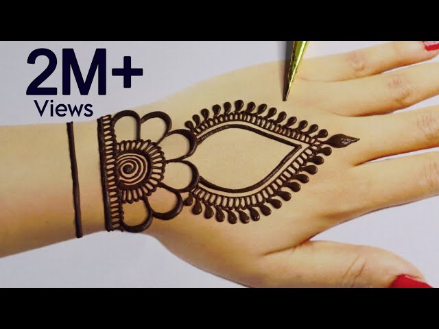 Easy Mehndi Design Photos